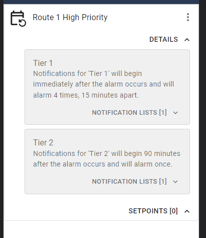 Alarming and Notifications – Support Topics