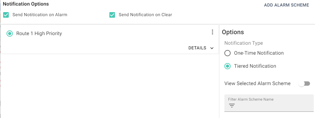 Alarming and Notifications – Support Topics