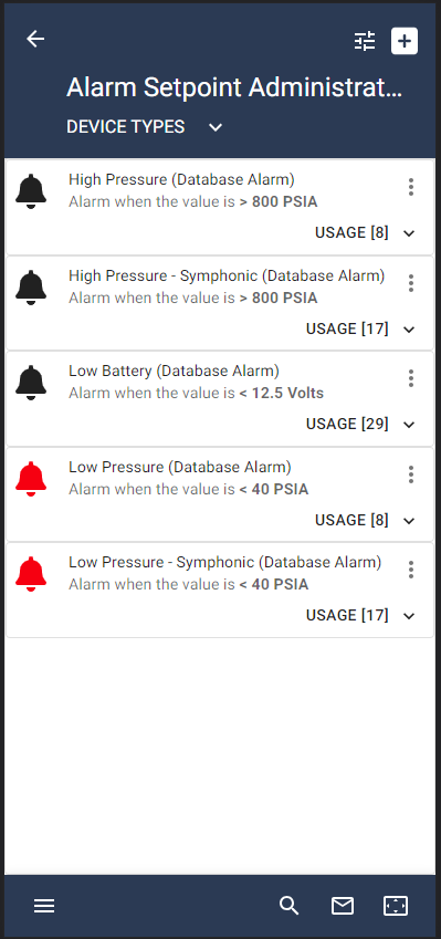 Alarming and Notifications – Support Topics